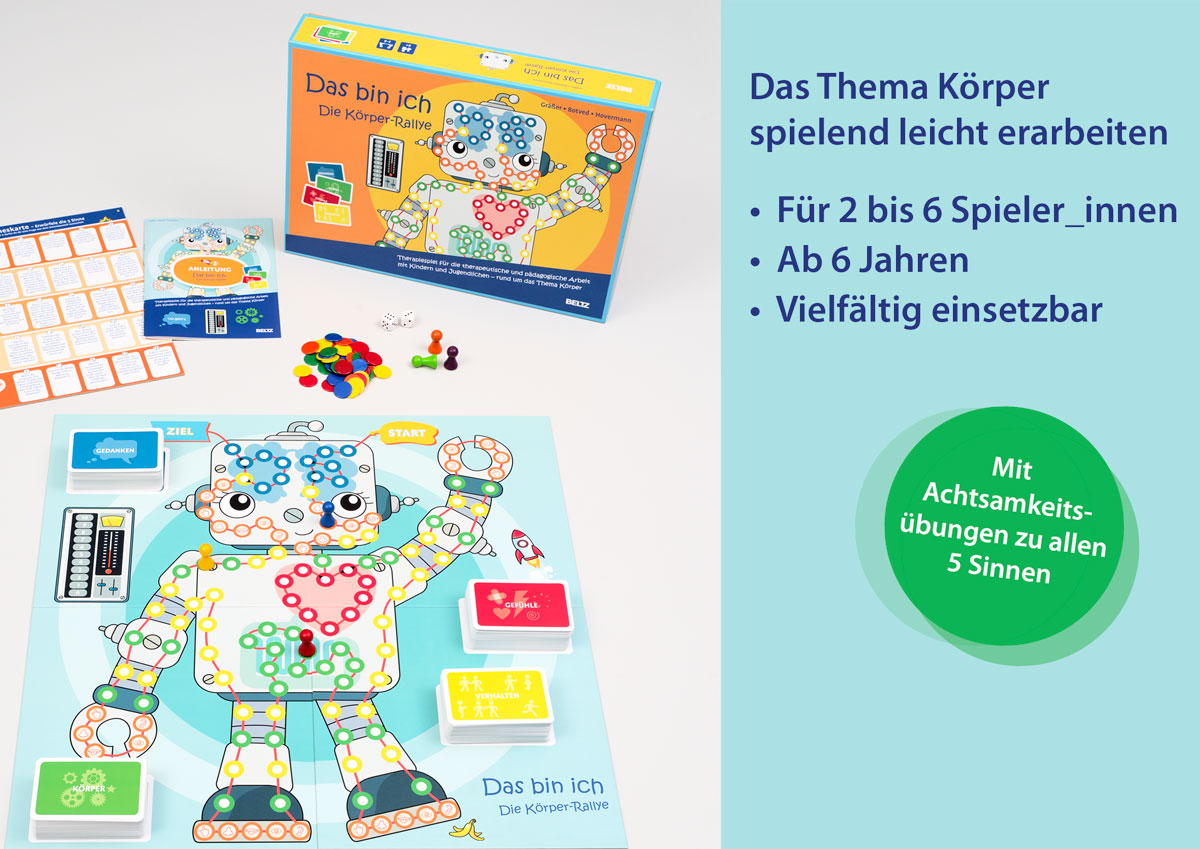 Das bin ich – Die Körper-Rallye - Therapiespiel für die therapeutische ...