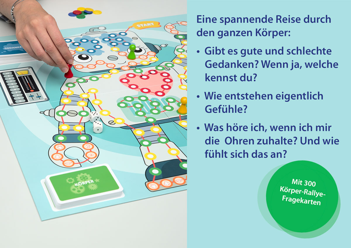 Das bin ich – Die Körper-Rallye - Therapiespiel für die therapeutische ...